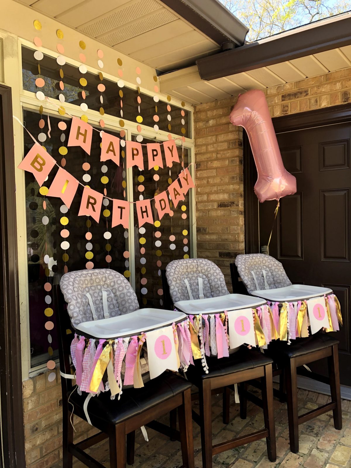The Triplets’ 1st Birthday Party! – Pullen's Cozy Corner
