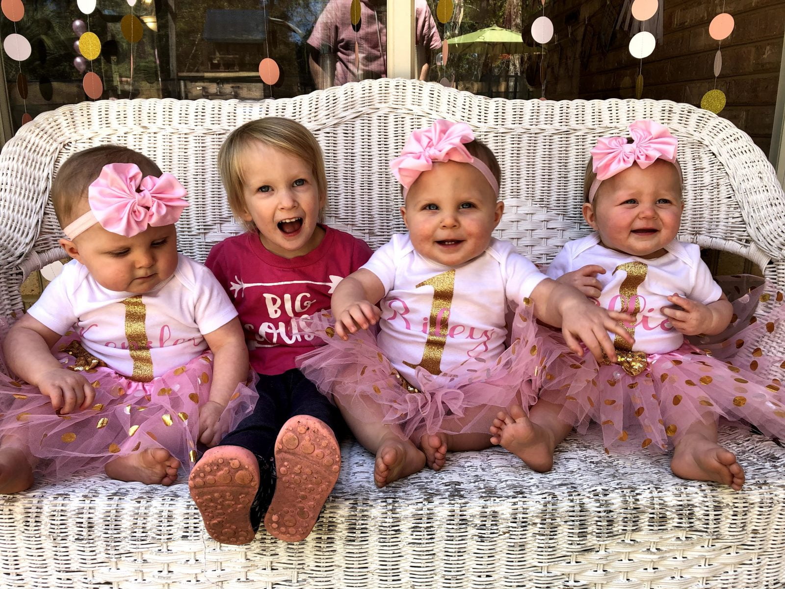 The Triplets' 1st Birthday Party! - Pullen's Cozy Corner