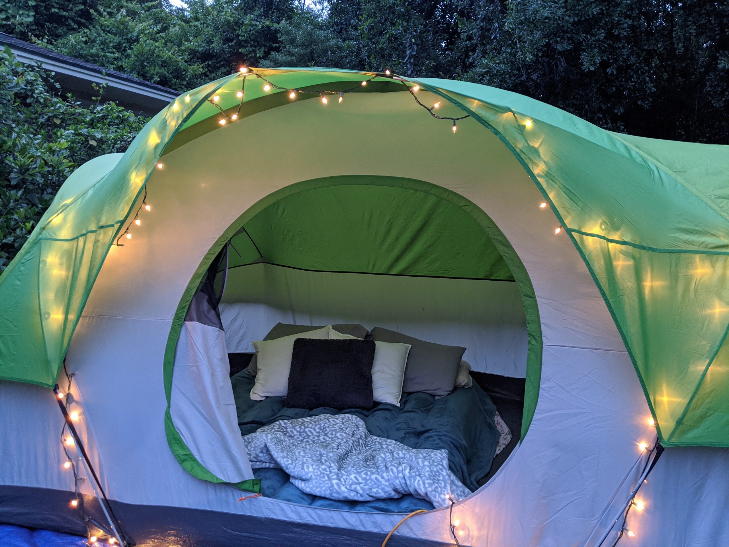 Backyard Tent Camping | Pullen's Cozy Corner