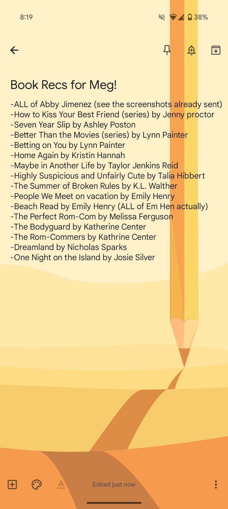 Book Recs – Pullen's Cozy Corner